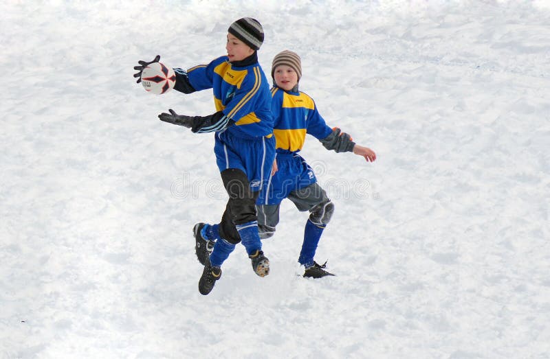 Football on the First Down Line Stock Image - Image of night, details ...