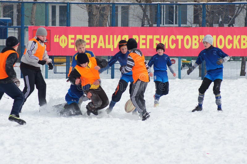 Football on the First Down Line Stock Image - Image of night, details ...