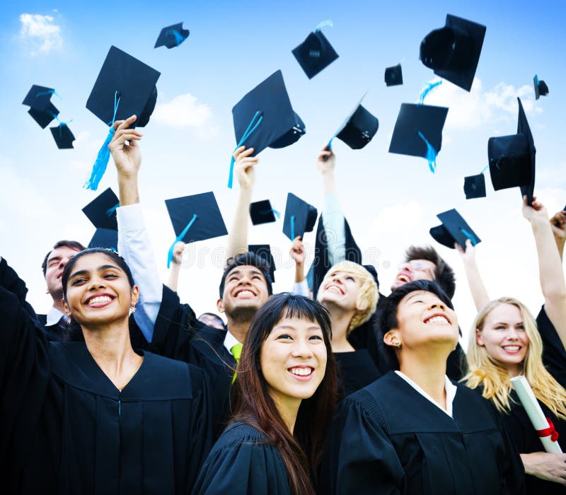 The First Step Successful Ceremony Graduate Concept Stock Image - Image ...