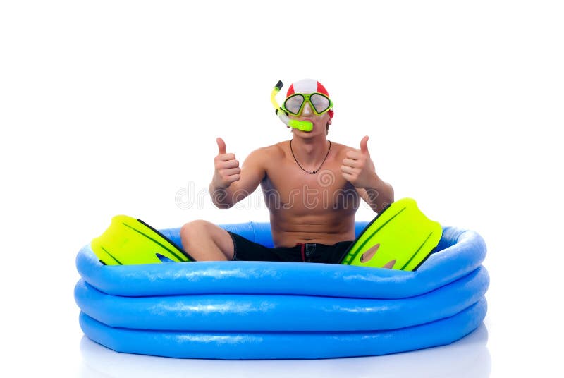 First swimming lessons stock photo. Image of child, forward - 15930276