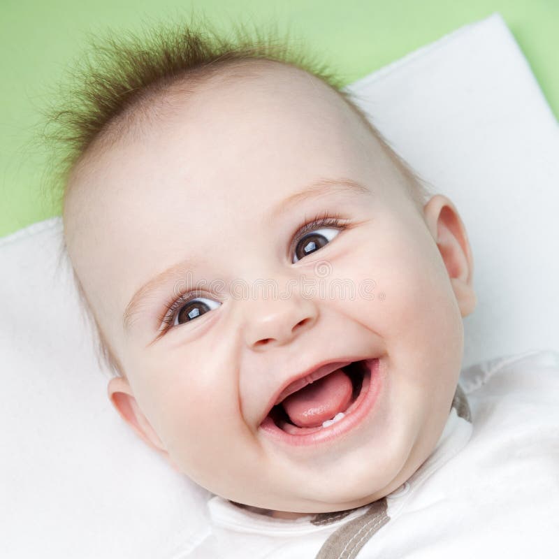 First teeth stock photo. Image of silly, infant, surprise - 23331884