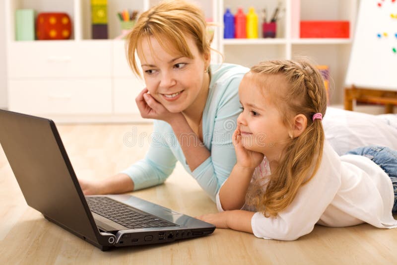 First time computer user stock photo. Image of female - 12859646