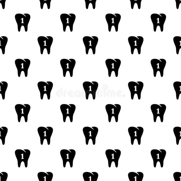 First Tooth Icon, Simple Style Stock Vector - Illustration of care ...