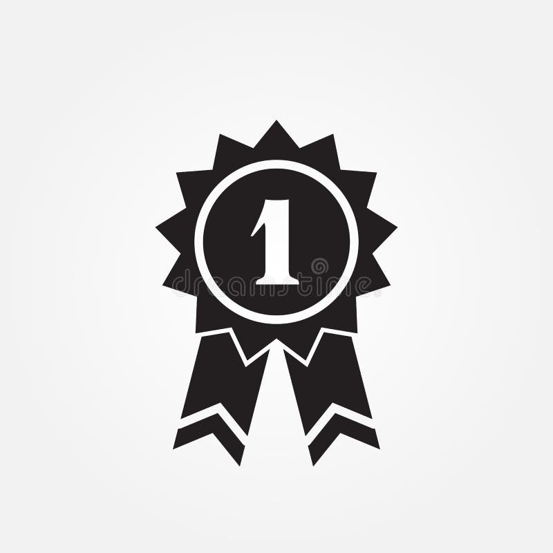 First Vector Icon Illustration Graphic Design. Stock Vector ...