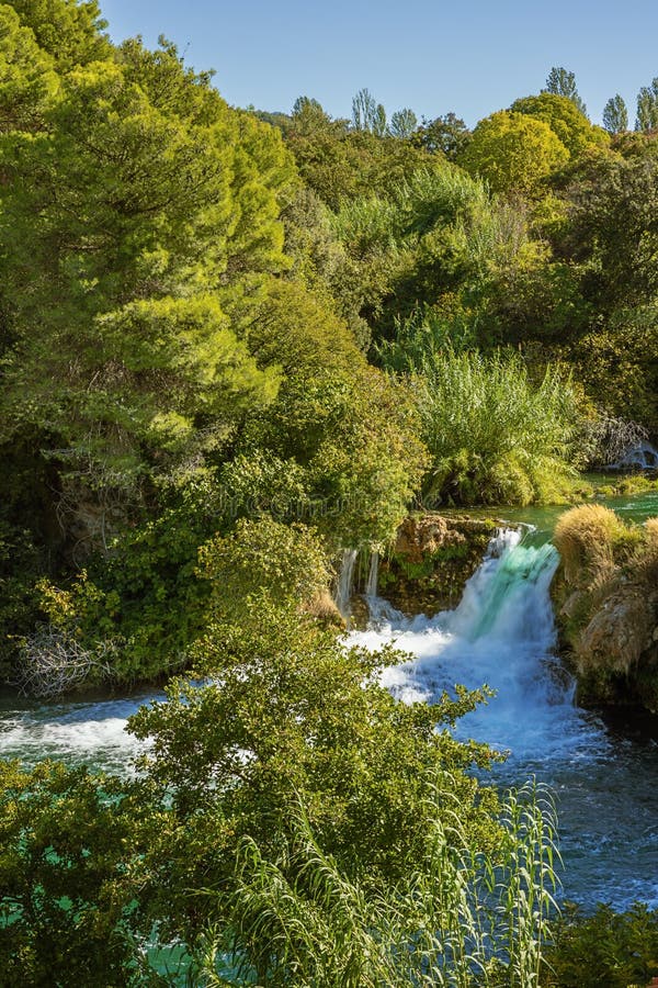 First Waterfall on Kew Mae Pan Nature Trail at Doi Inthanon in Chiang ...