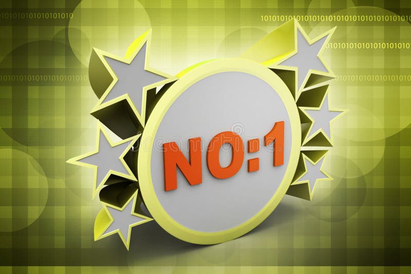 First winner medal stock illustration. Illustration of golden - 57235653