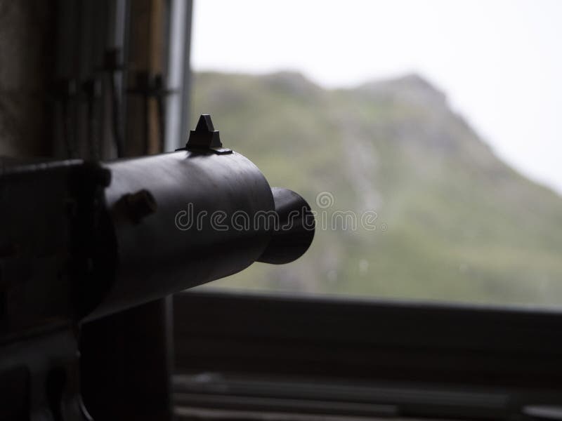 First World War Wwi Machine Gun Stock Image - Image of pistole, side ...