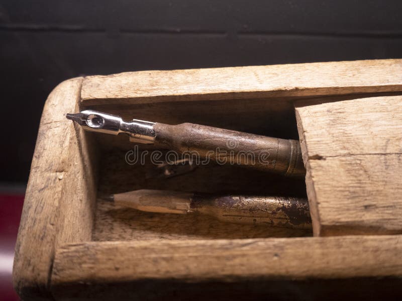 First World War Wwi Tools Made of War Items Stock Image - Image of ...