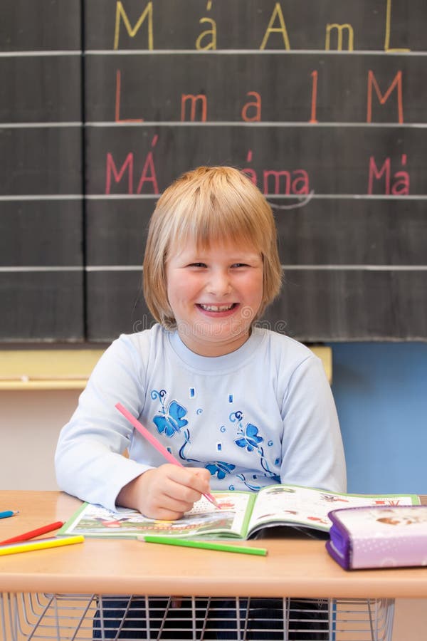 First year schoolboy stock image. Image of pupil, educate - 27591637