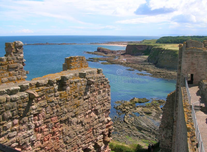 Firth of forth stock image. Image of tantallon, scotland - 19394009