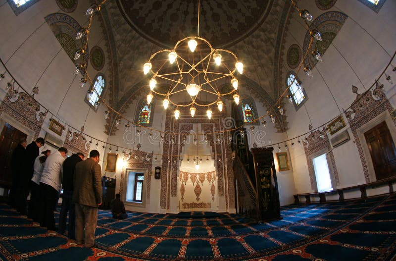 Firuz Aga Mosque editorial stock photo. Image of firuz - 275096308