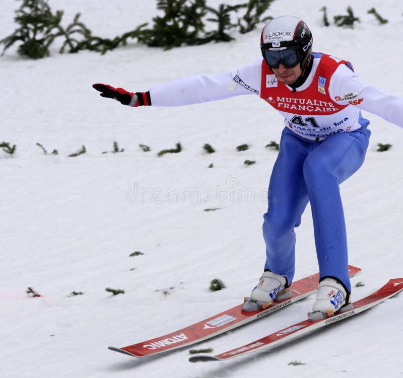 Fis World Cup Nordic Combined Editorial Stock Image - Image of ...