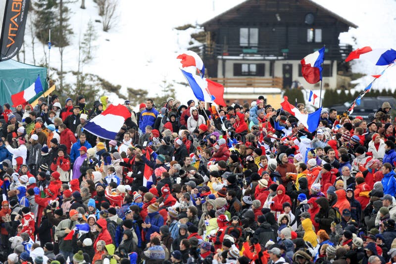 Fis World Cup Nordic Combined Editorial Stock Image - Image of nordic ...