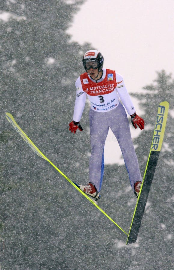 Fis World Cup Nordic Combined Editorial Stock Photo - Image of jumps ...
