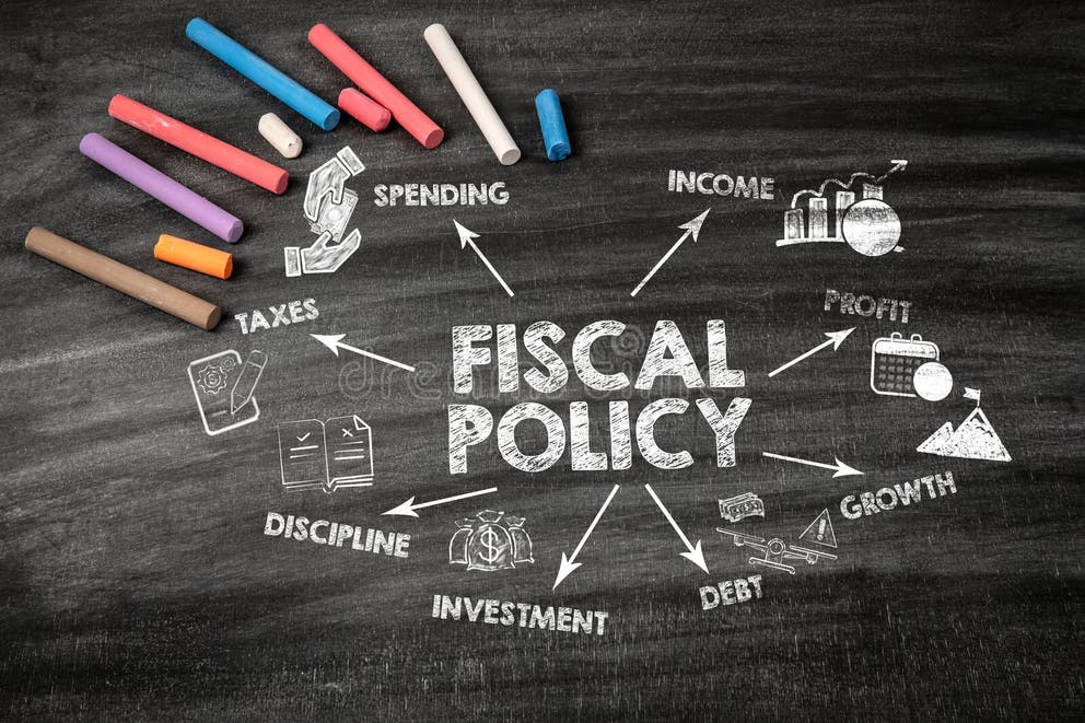 FISCAL POLICY. Black Scratched Textured Chalkboard Background Stock Photo - Image of trade ...