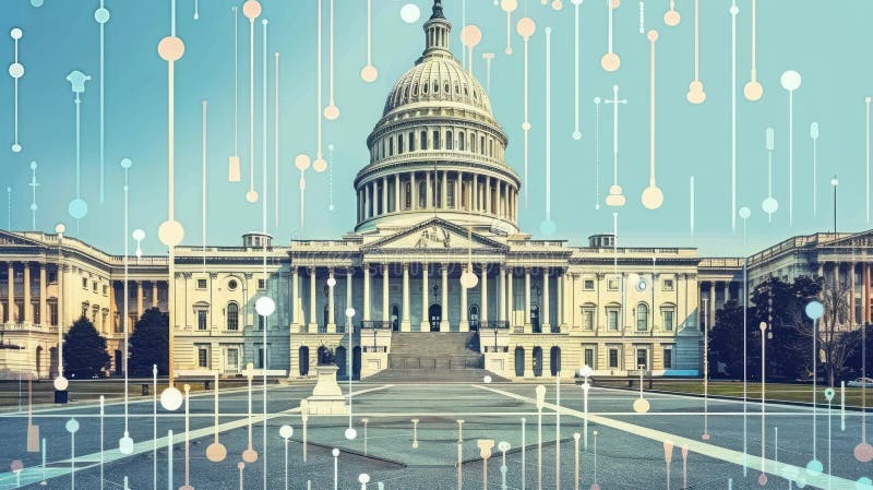 Fiscal Responsibility: Conceptual Image of the U.S. Capitol Hill ...