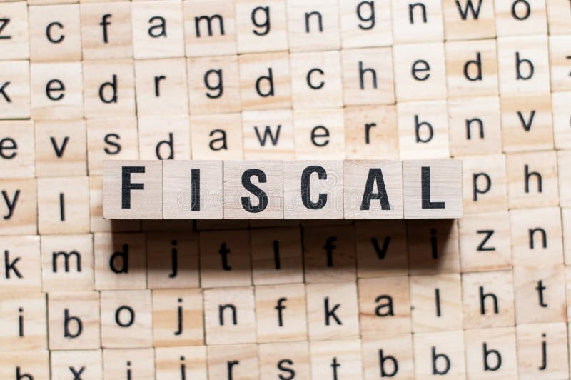 Fiscal word concept stock image. Image of creditors - 143354275