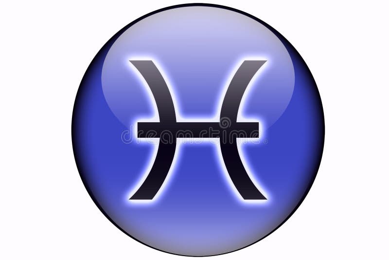 Fisch-Zeichen stock abbildung. Illustration von voraussage - 5326530