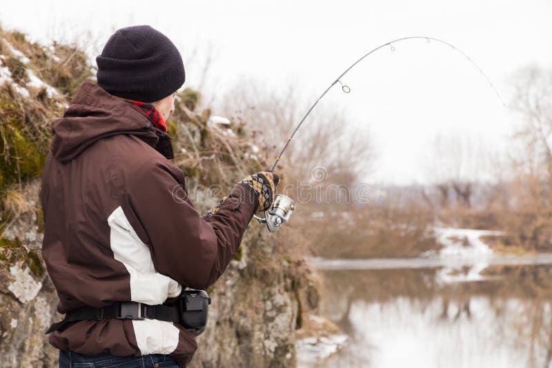 Fischer stockfoto. Bild von lebensstil, draussen, kind - 51273762