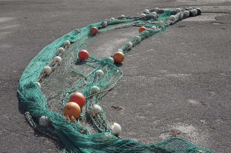 Fischernetz stockfoto. Bild von abfangen, zeile, makro - 38126506