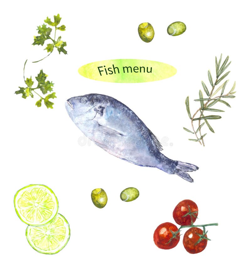 Fischmenu Stock Illustrationen, Vektoren, & Kliparts - 186 Stock ...