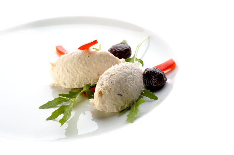 Fischei-Paste Tarama Gemacht Mit Kaviar/Taramasalata Stockfoto - Bild ...