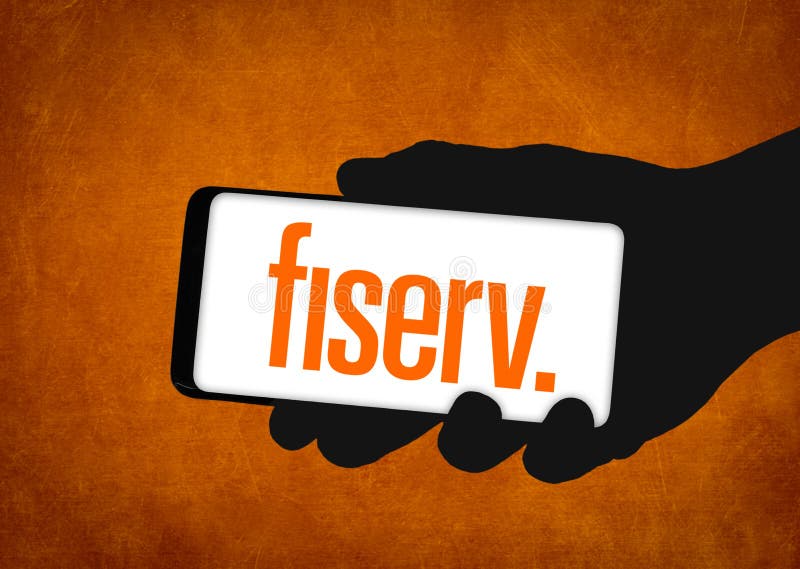 Fiserv Company Logo on Mobile Device Editorial Photo - Image of ...