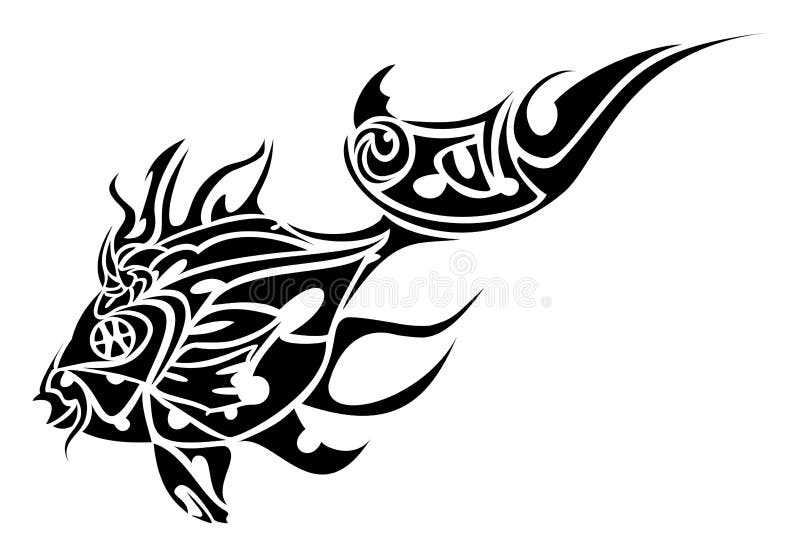 Fish... stock vector. Illustration of elegance, creativity - 4154842