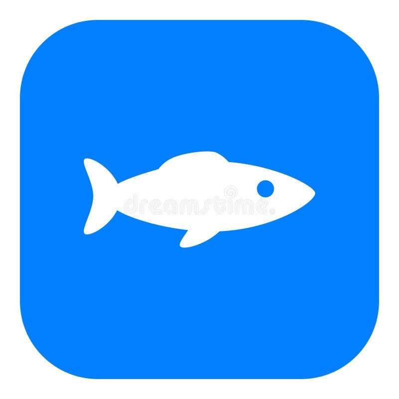 Fish and app icon stock vector. Illustration of symbol - 238371201