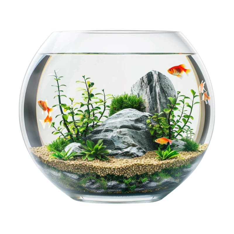 Fish Aquarium on Transparent Background - Ai Generated Stock ...