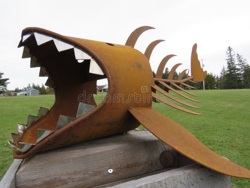 Fish Art editorial stock photo. Image of rust, fish - 159382283