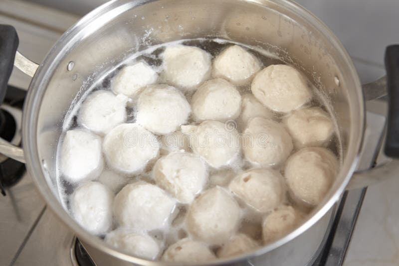 Fish ball stock image. Image of soup, ball, kitchen, fish - 55056127