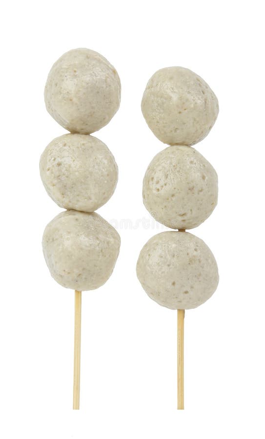 Fish Ball Skewer stock image. Image of fish, frying, close - 5880231