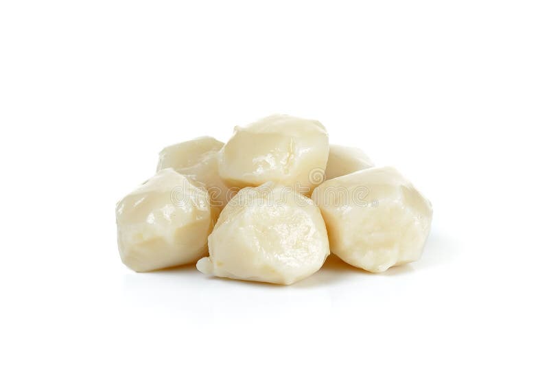 Fish Ball Isolated on the White Background Stock Image - Image of ...