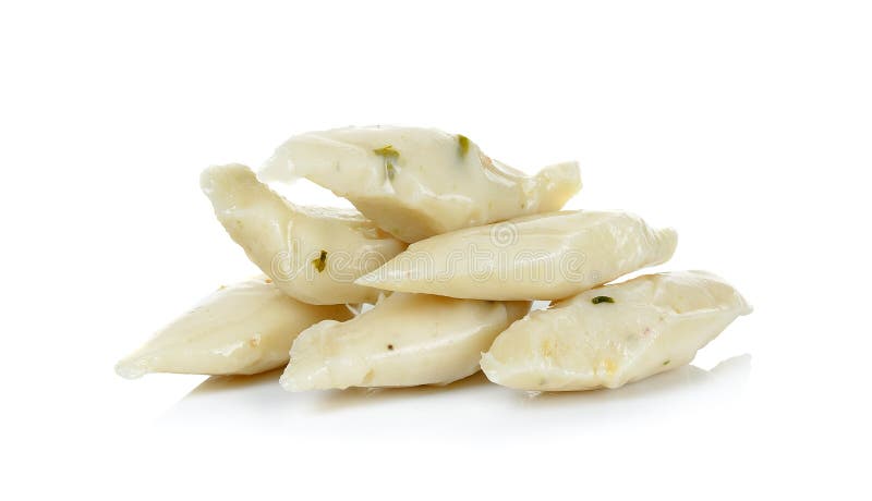 Fish Ball Isolated on the White Background Stock Image - Image of ...