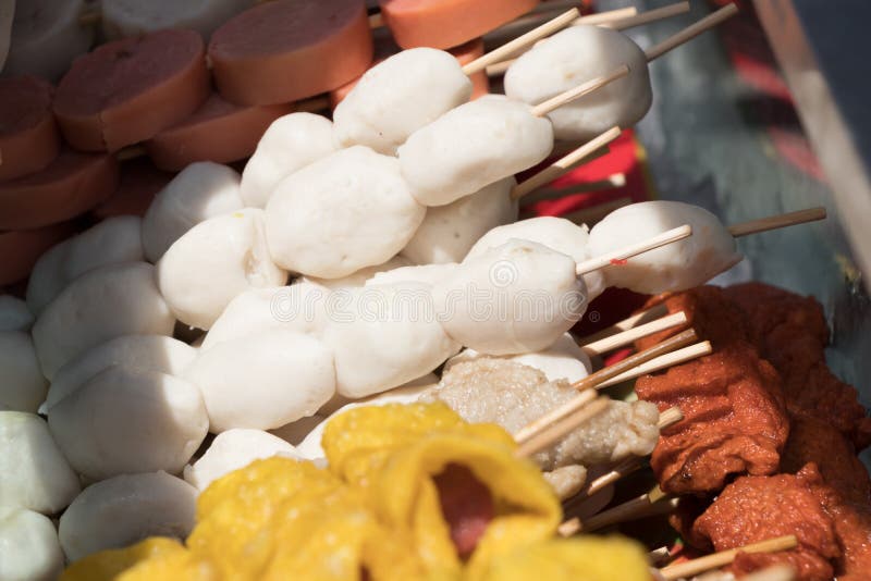 Fish ball stock image. Image of appetizer, cuisine, grilled - 86852361