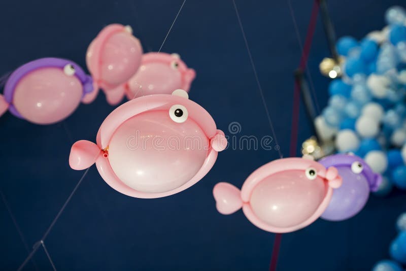 Fish balloon stock image. Image of happy, craft, cute - 97133059