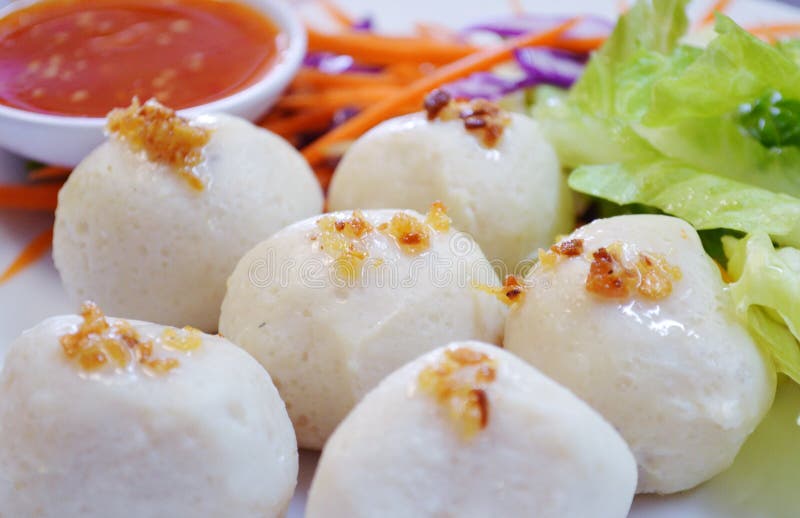 Fish Balls stock image. Image of appetizers, steam, fish - 90007167