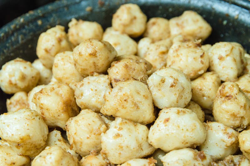 Fish Balls stock photo. Image of cooking, stall, market - 44035992