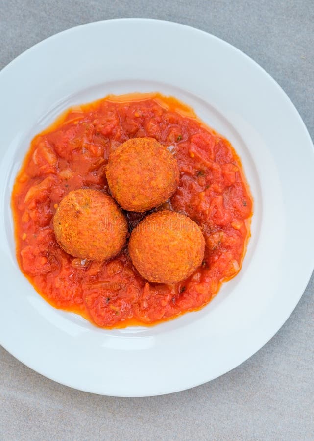 Fish balls on the plate stock image. Image of fresh - 250704839
