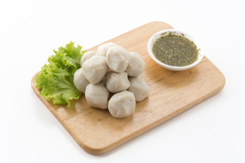 Fish balls stock image. Image of cuisine, lunch, fish - 77857753
