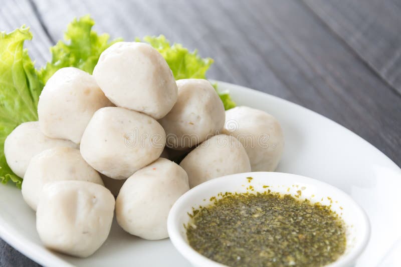 Fish balls stock photo. Image of cooking, meal, appetizer - 77749450