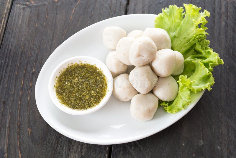 Grilled Fish with Curry Paste Ball Stock Photo - Image of paste, curry ...