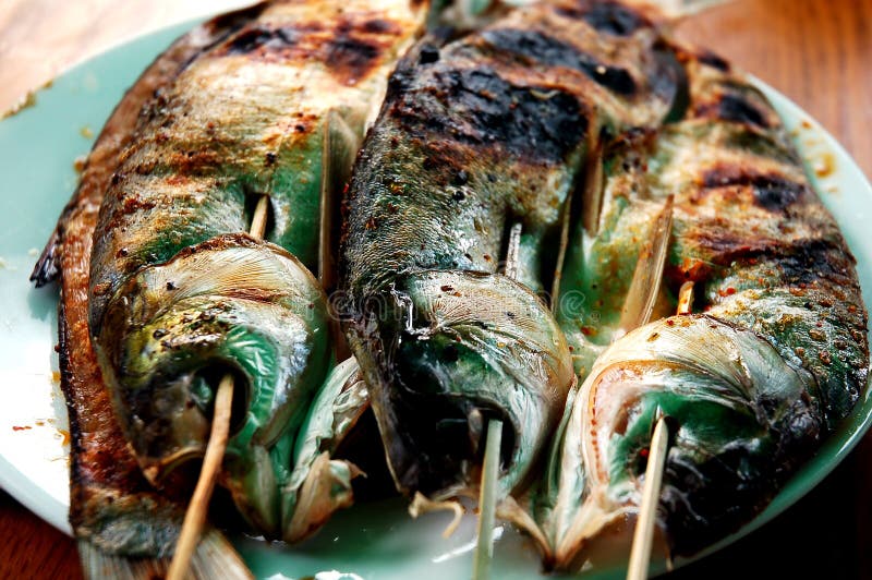 Fish barbecue stock photo. Image of barbecue, dinner, fishing - 2006730