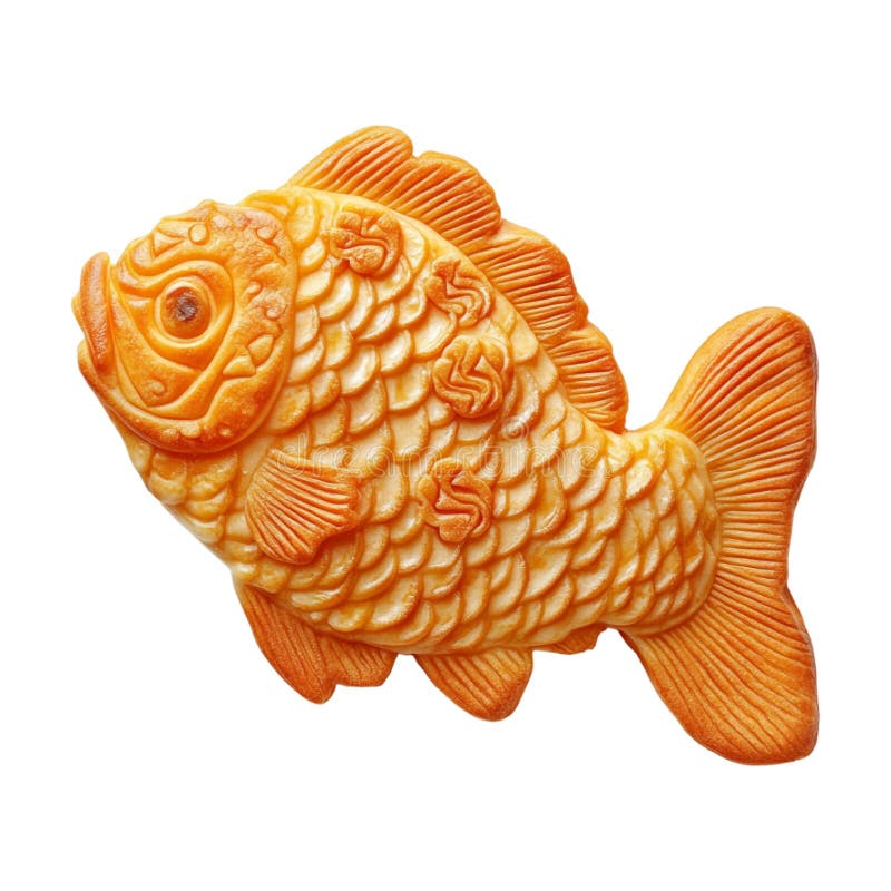 Fish Biscuit or Cookie on Transparent Background - Ai Generated Stock ...
