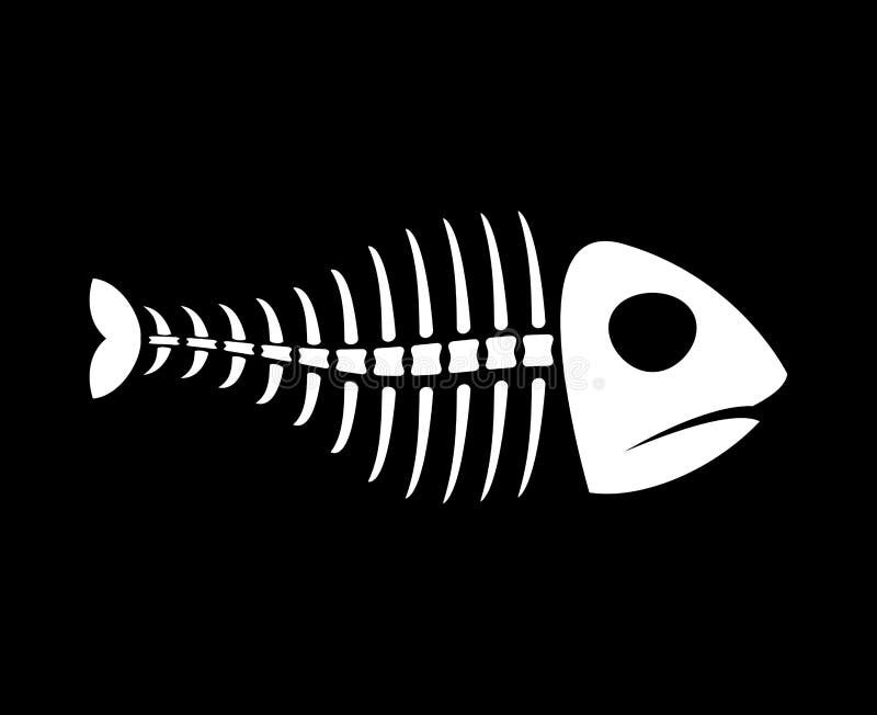 Fish Skeleton Pixel Art Pattern Seamless. 8 Bit Fish Skull Background ...