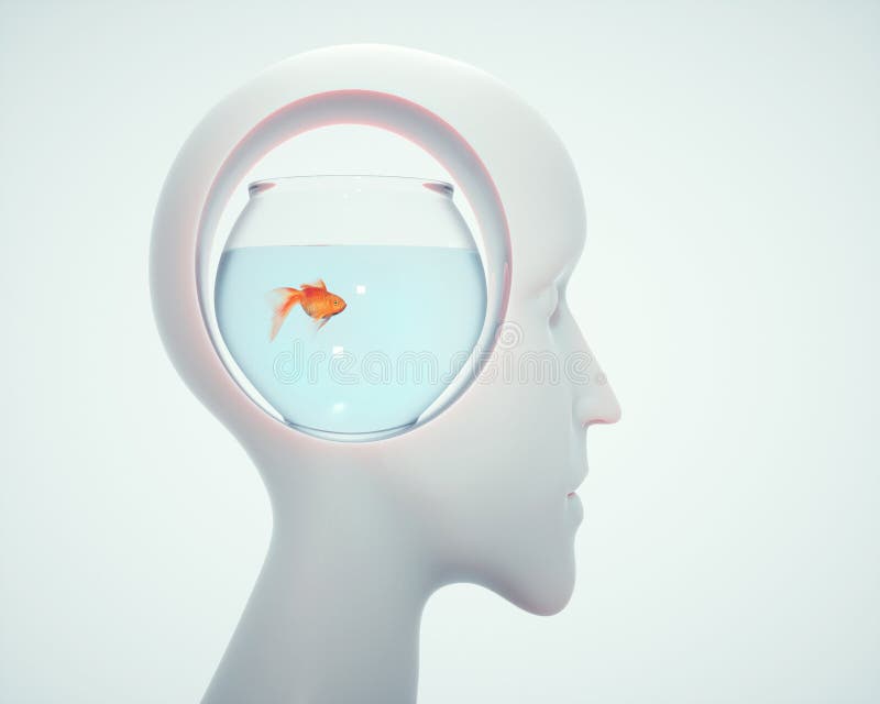 Human Head Fish Concept Stock Illustrations – 362 Human Head Fish ...