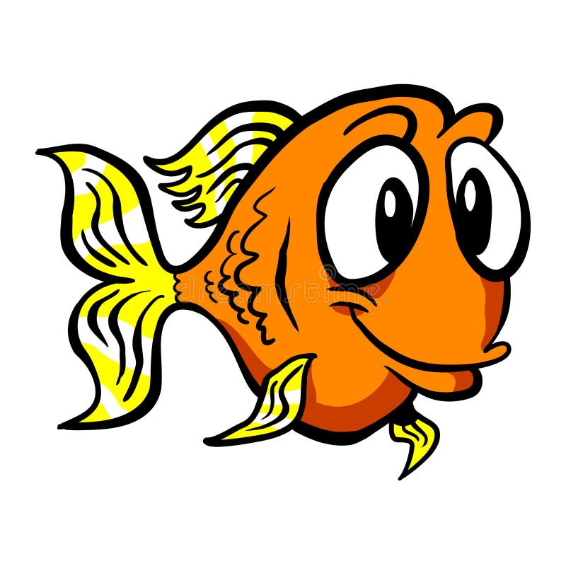 Fish cartoon stock vector. Illustration of fish, tropical - 57793952