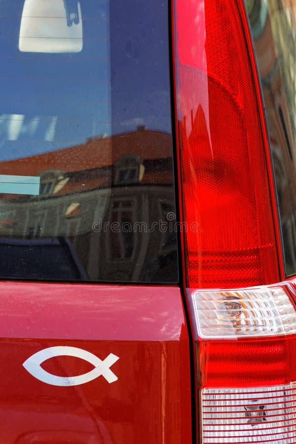 Fish - Catholic symbol stock image. Image of ichthys - 35246131