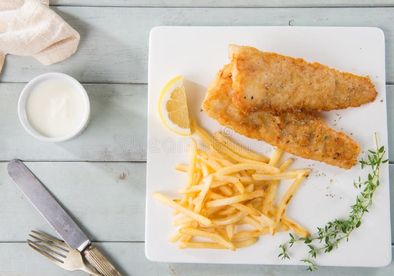 Fish and chip meal stock photo. Image of chips, cooked - 60151146